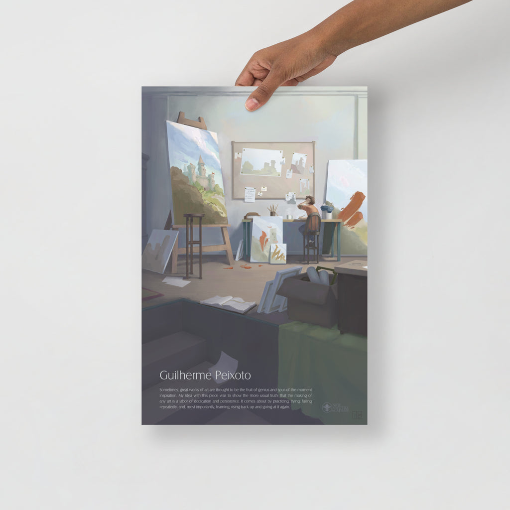 2025 NMA Student Artist Poster (Guilherme) – New Masters Academy